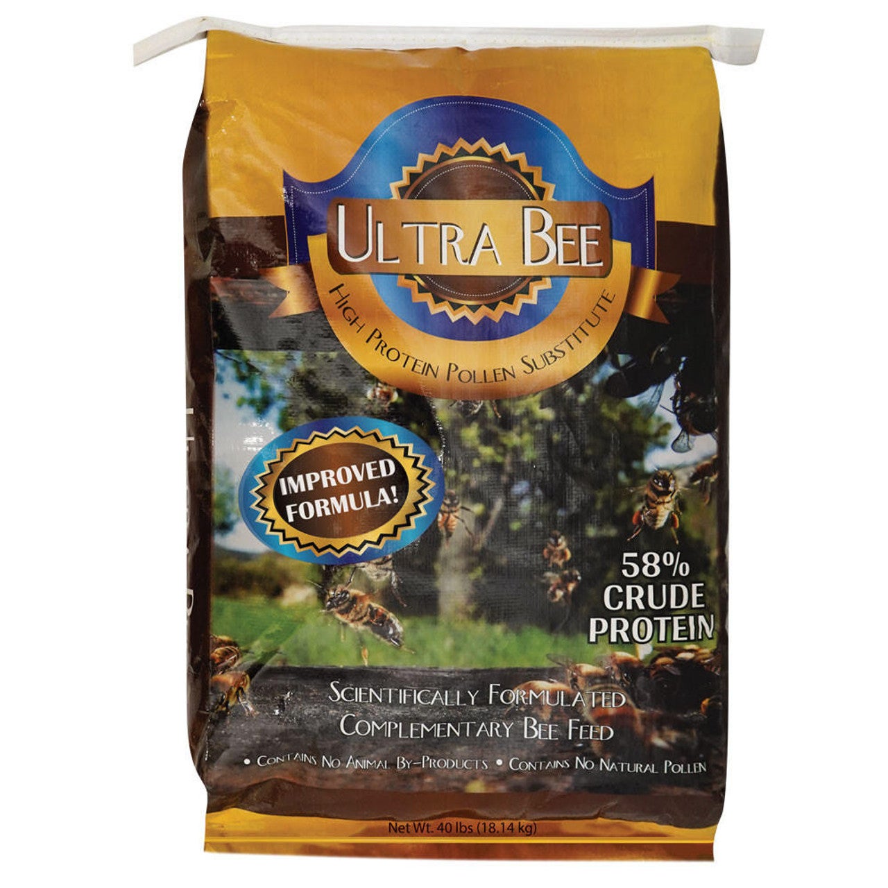 Ultra Bee High Protein Pollen Substitute Dry Feed, 40 lb | Copoco's Honey