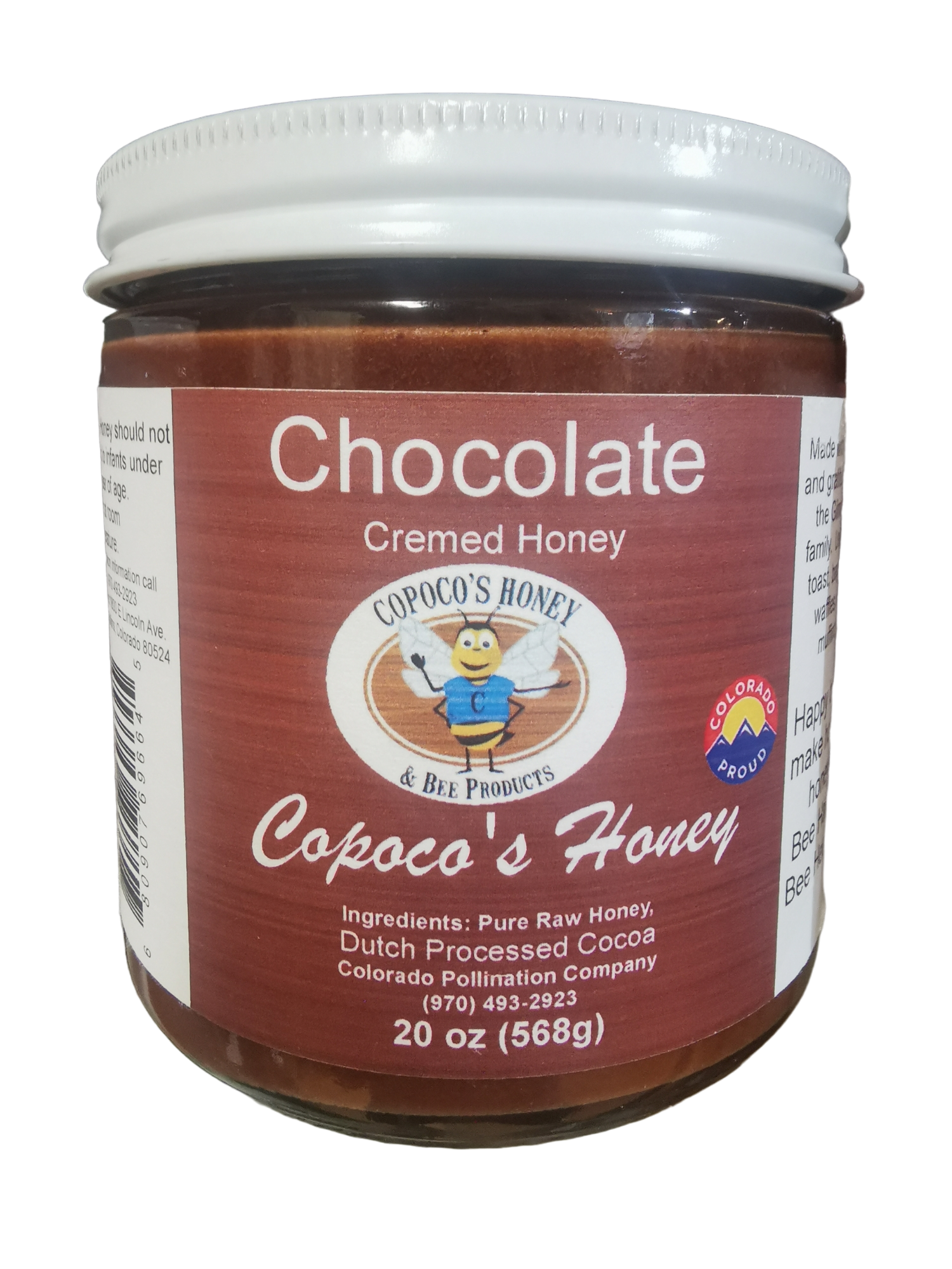 Chocolate Creamed Honey | Copoco's Honey