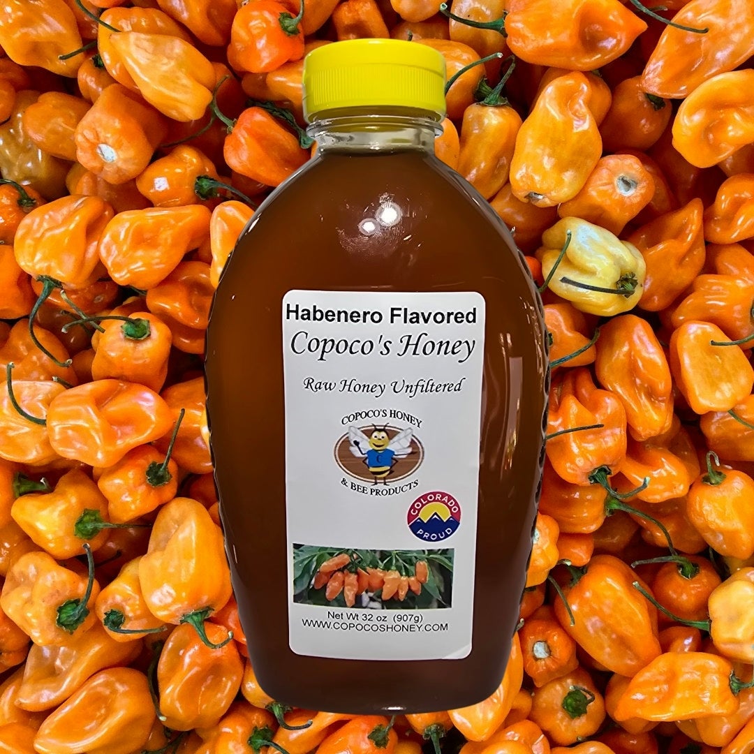 Habanero Infused Pure Raw Honey | Copoco's Honey
